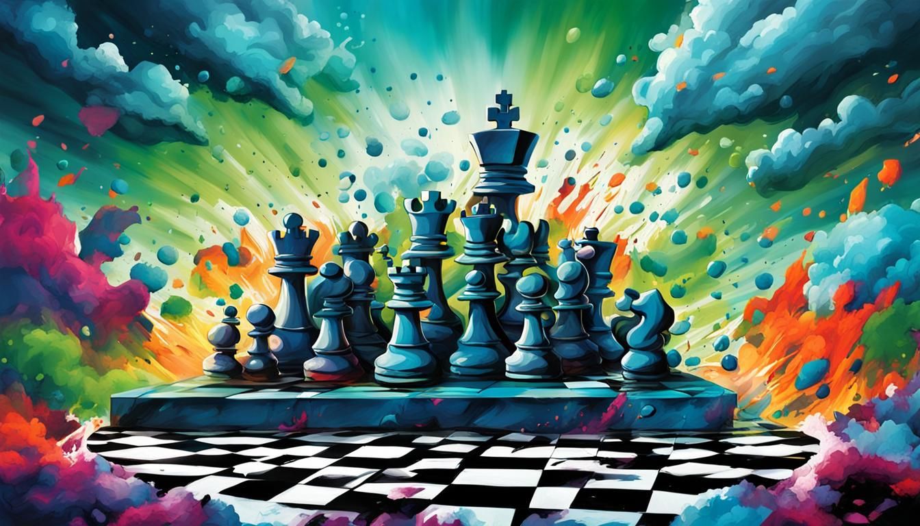 Chess in Colors - AI Generated Artwork - NightCafe Creator