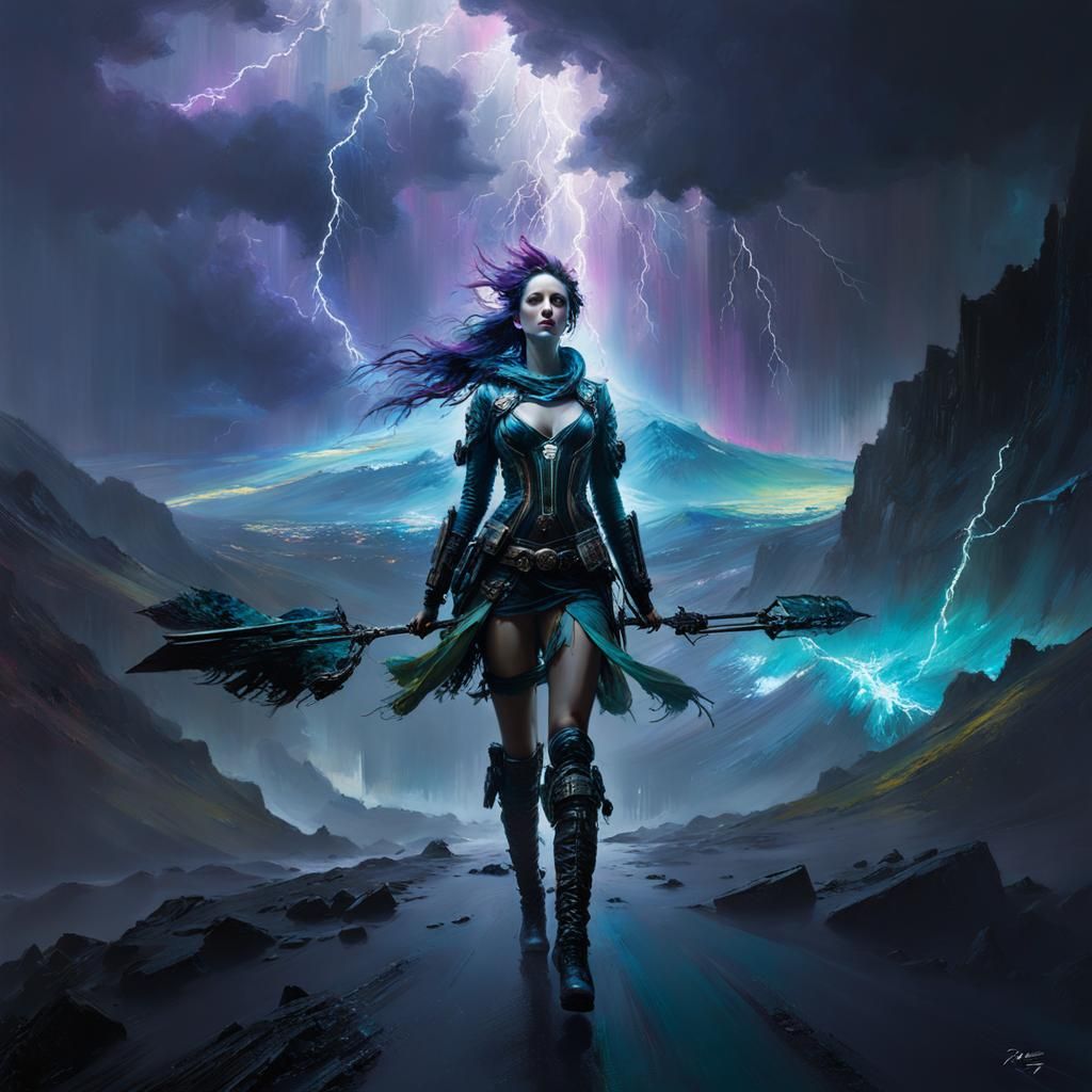 Storm Wraith - AI Generated Artwork - NightCafe Creator