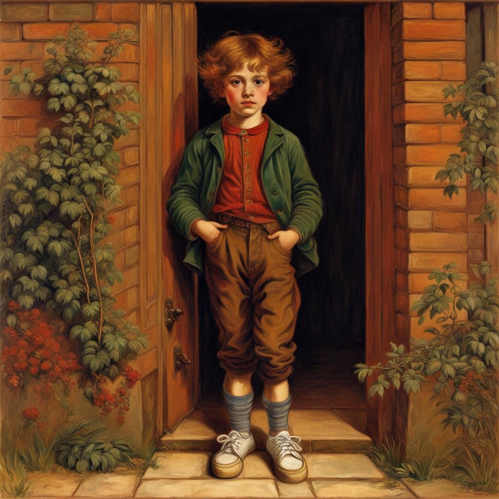 the young lad in sneakers by William Holman Hunt, John Everett Millais ...