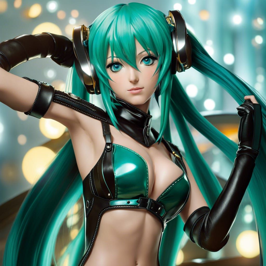 Hatsune Miku 337 - AI Generated Artwork - NightCafe Creator