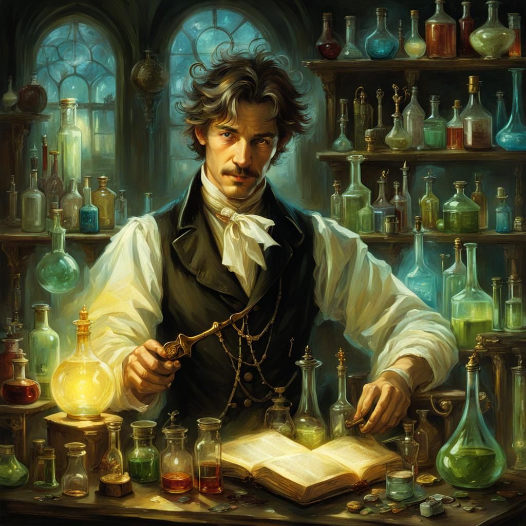 Lord Alchemist - AI Generated Artwork - NightCafe Creator