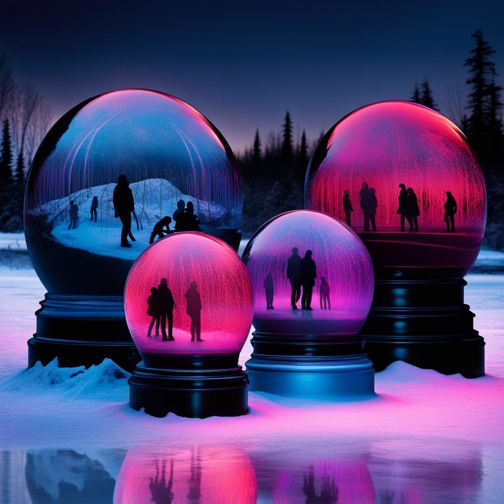 Ice Life - AI Generated Artwork - NightCafe Creator