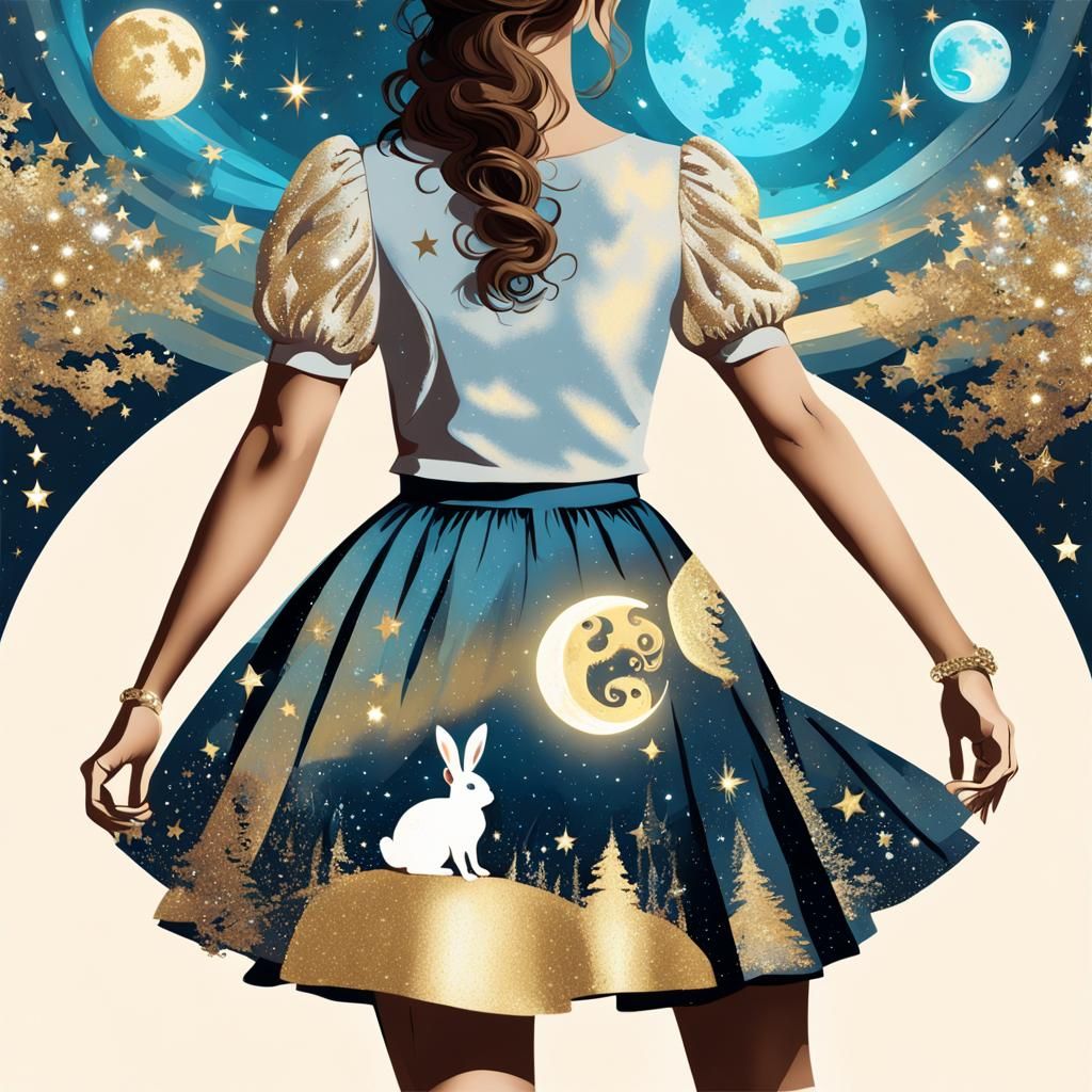 And the moon said to me - my darling daughter, you do not have to be ...