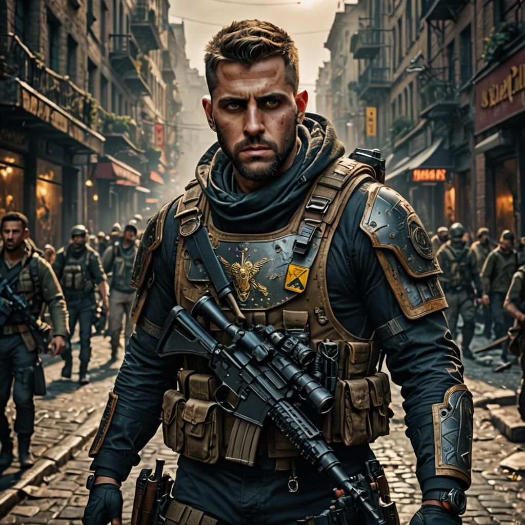 Mercenary - AI Generated Artwork - NightCafe Creator