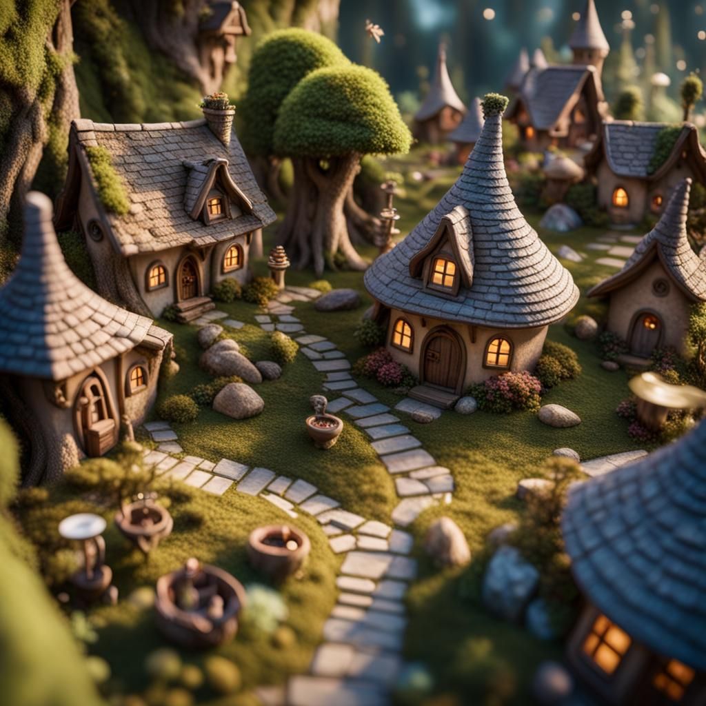 Acorn Acres - AI Generated Artwork - NightCafe Creator