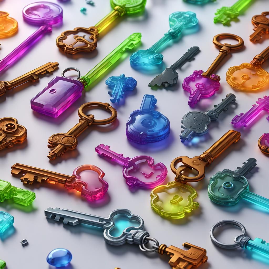 Keys - AI Generated Artwork - NightCafe Creator