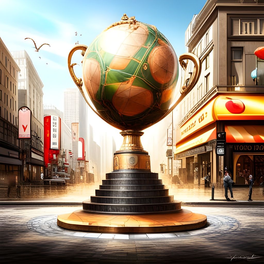 The world’s best crazy, wacky, whimsical, giant, outdoor, street trophy ...