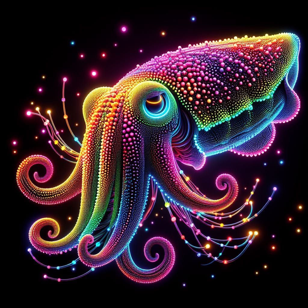 Cuttlefish - AI Generated Artwork - NightCafe Creator