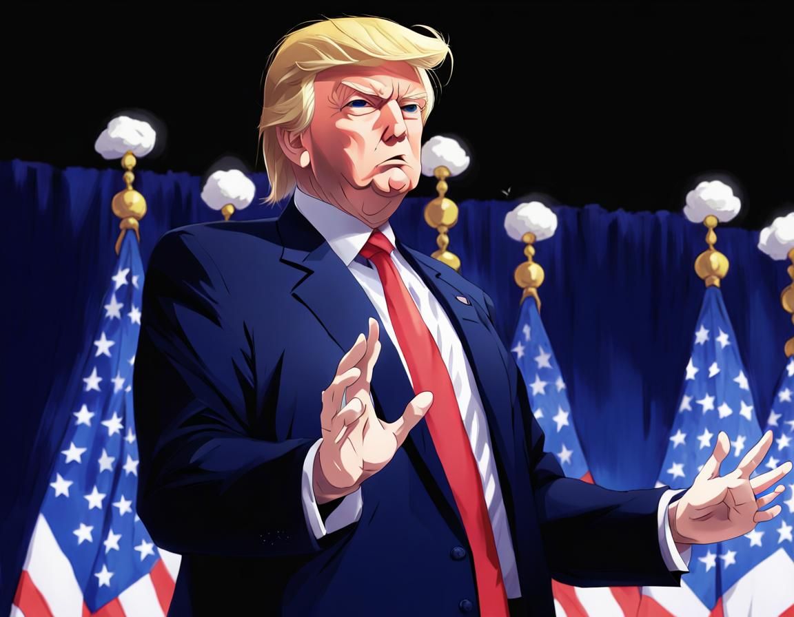 Donald Trump - AI Generated Artwork - NightCafe Creator