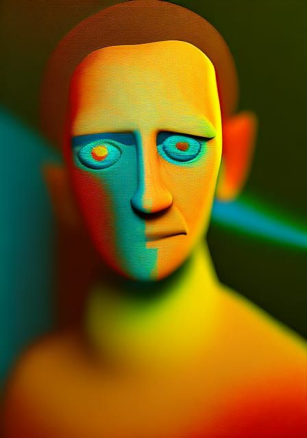 Pablo Picasso 3ds Max 3DEXCITE 3Delight 3D shading Cinema 4D CGSociety ...