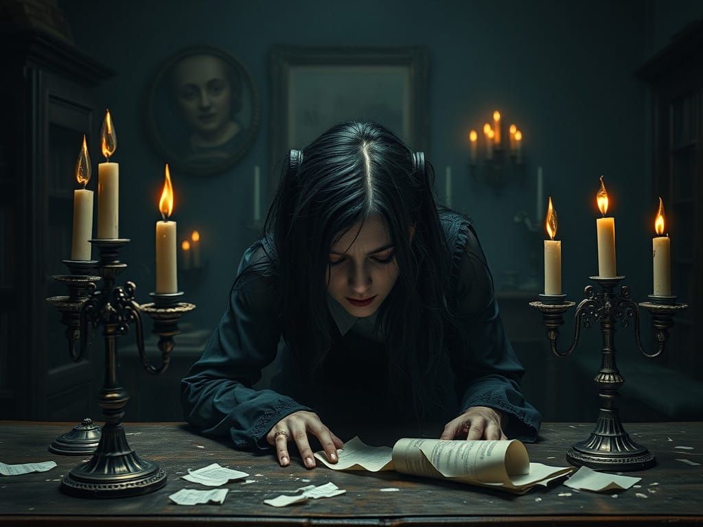 Exasperating Goathausmam 🪄 A tormented, sleep-deprived gothhausfrau