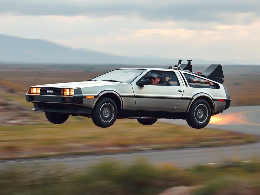 Flying DeLorean - Flying DeLorean