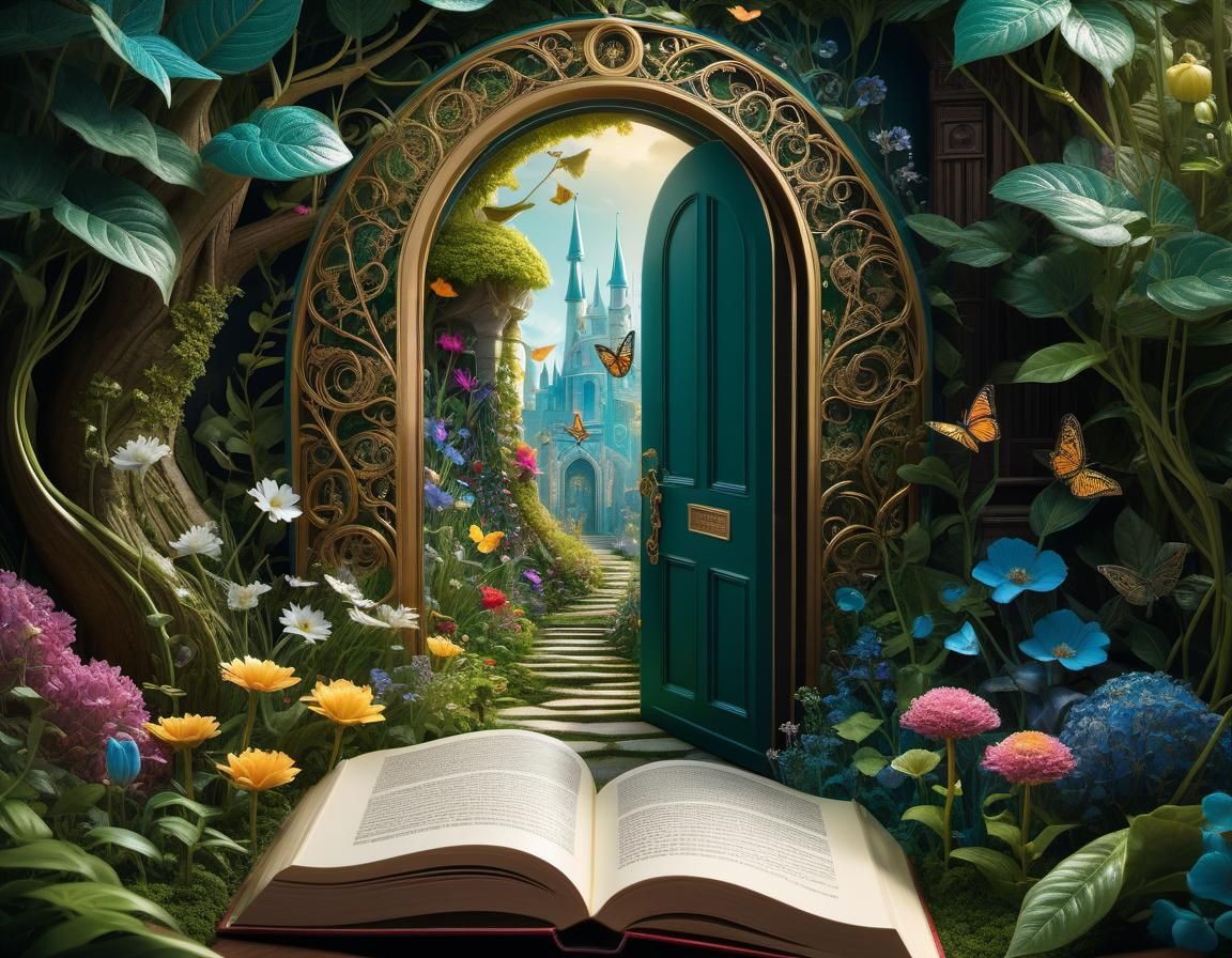 New chapter leads somewhere - AI Generated Artwork - NightCafe Creator