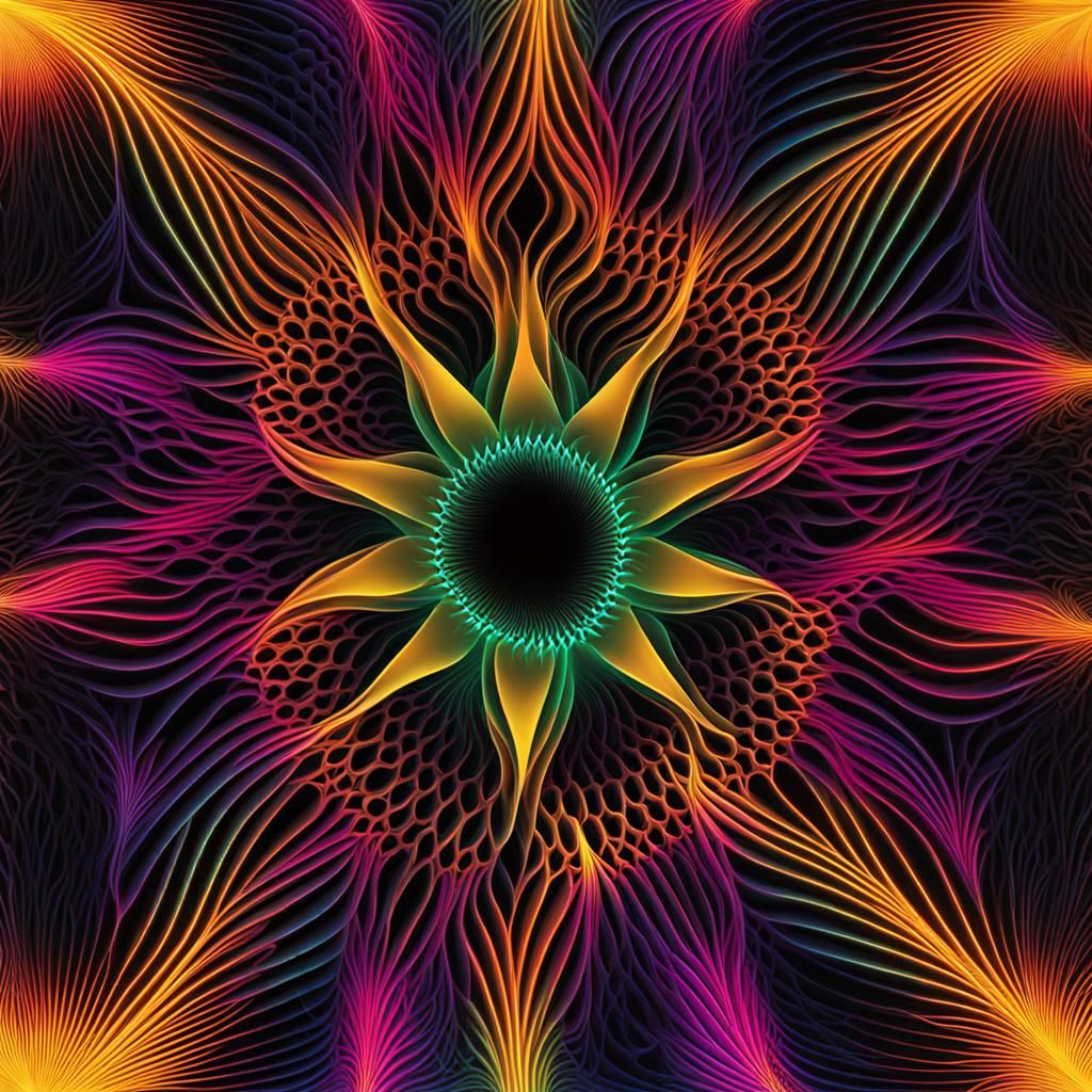 Blooming peripheral drift illusion - AI Generated Artwork - NightCafe ...