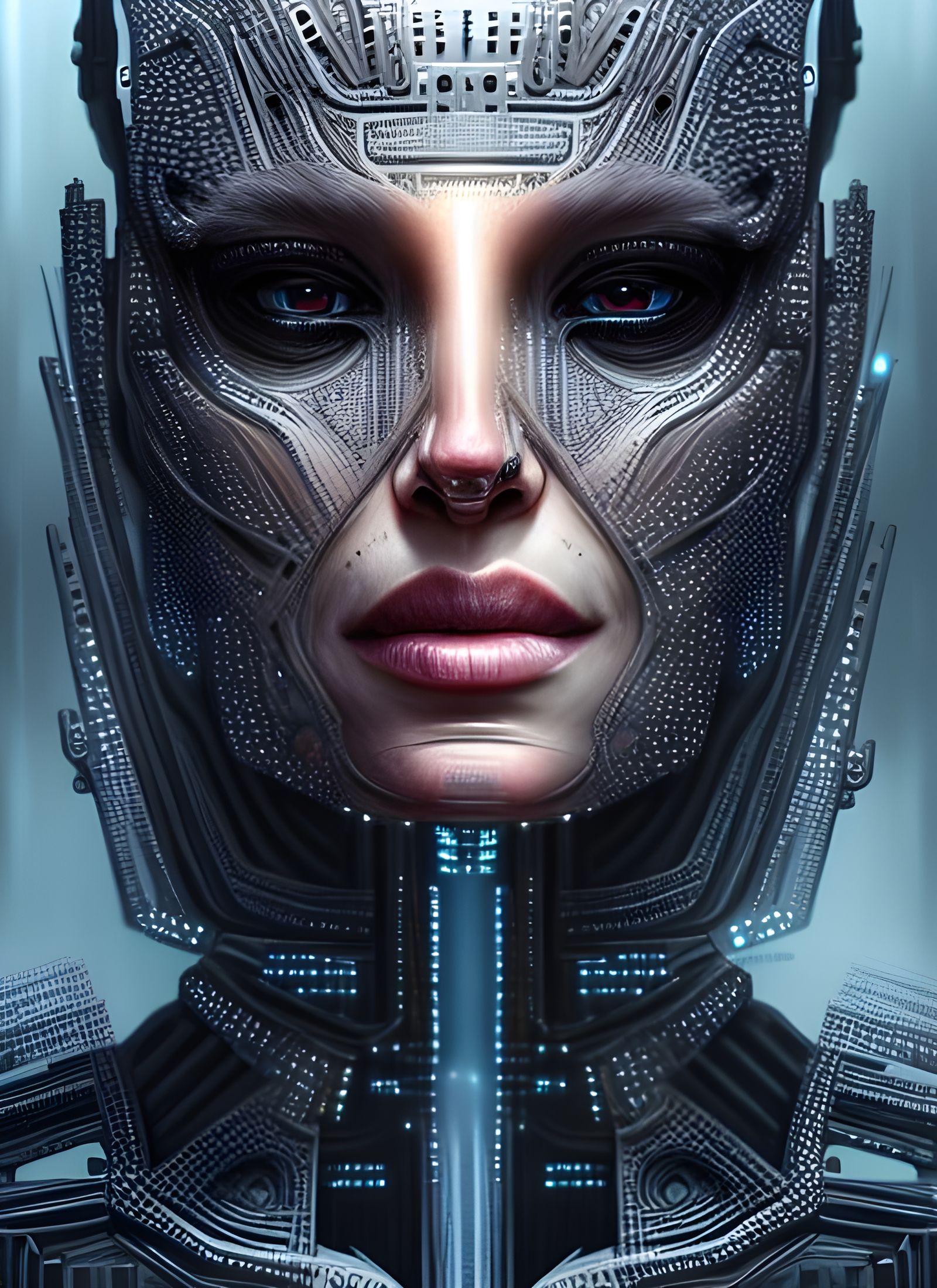 The Borg Queen - AI Generated Artwork - NightCafe Creator