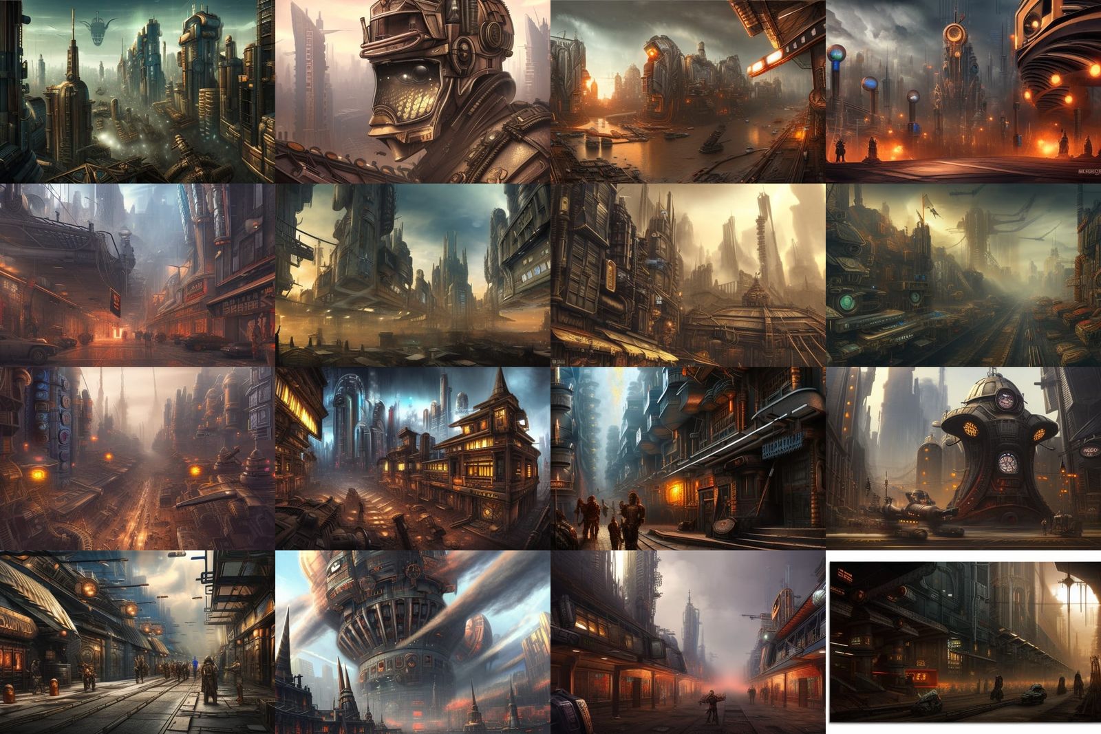 steampunk armored building - AI Generated Artwork - NightCafe Creator