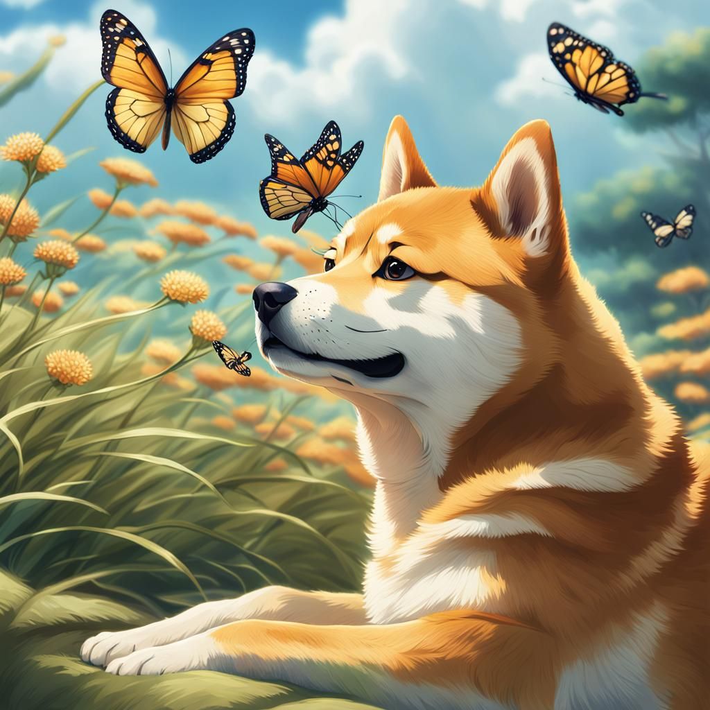 Shiba Inu - AI Generated Artwork - NightCafe Creator