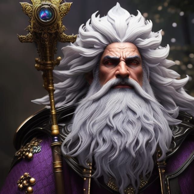 Zephyros, Eccentric Cloud Giant Wizard - AI Generated Artwork ...