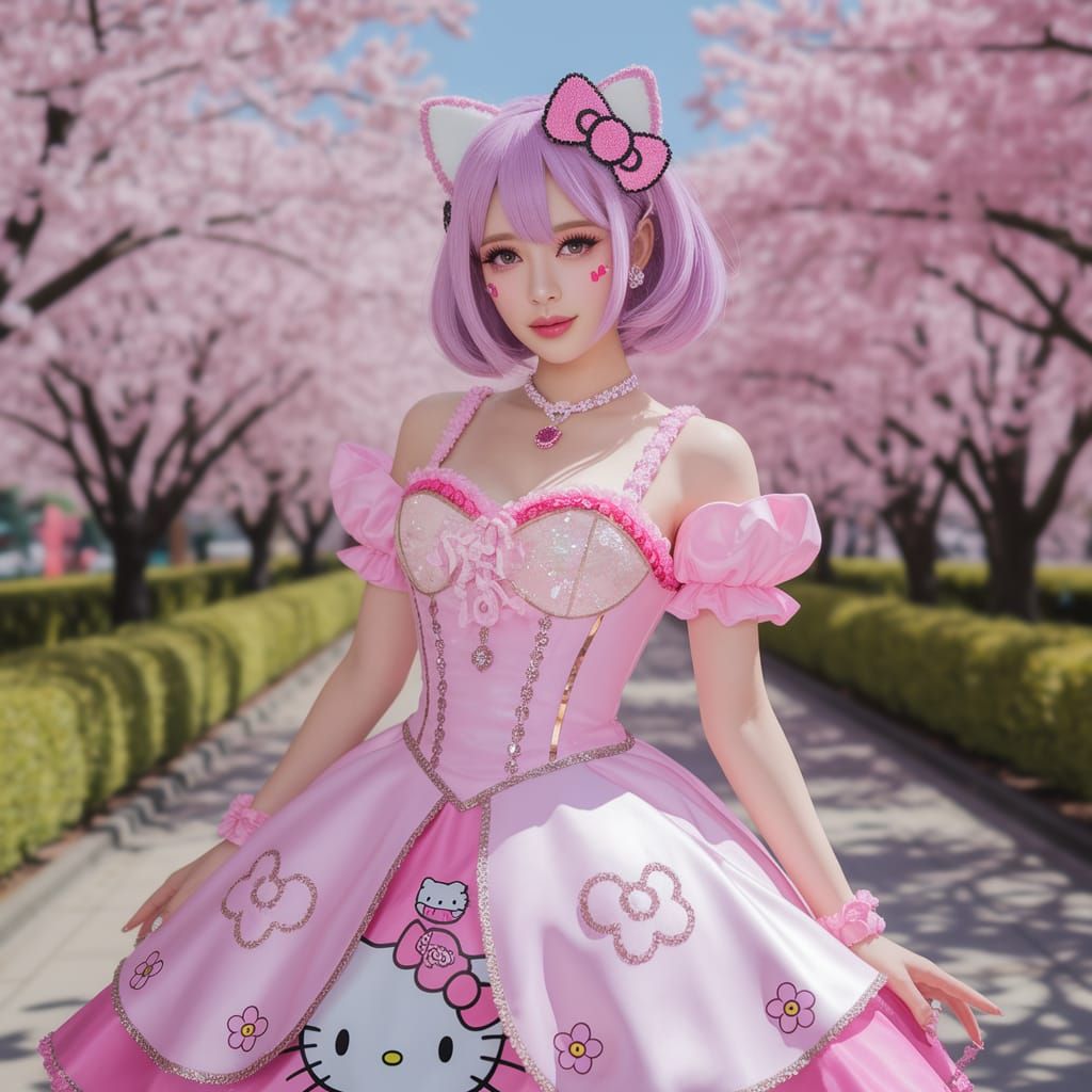 Human Hello Kitty #3 - Human Hello Kitty #3