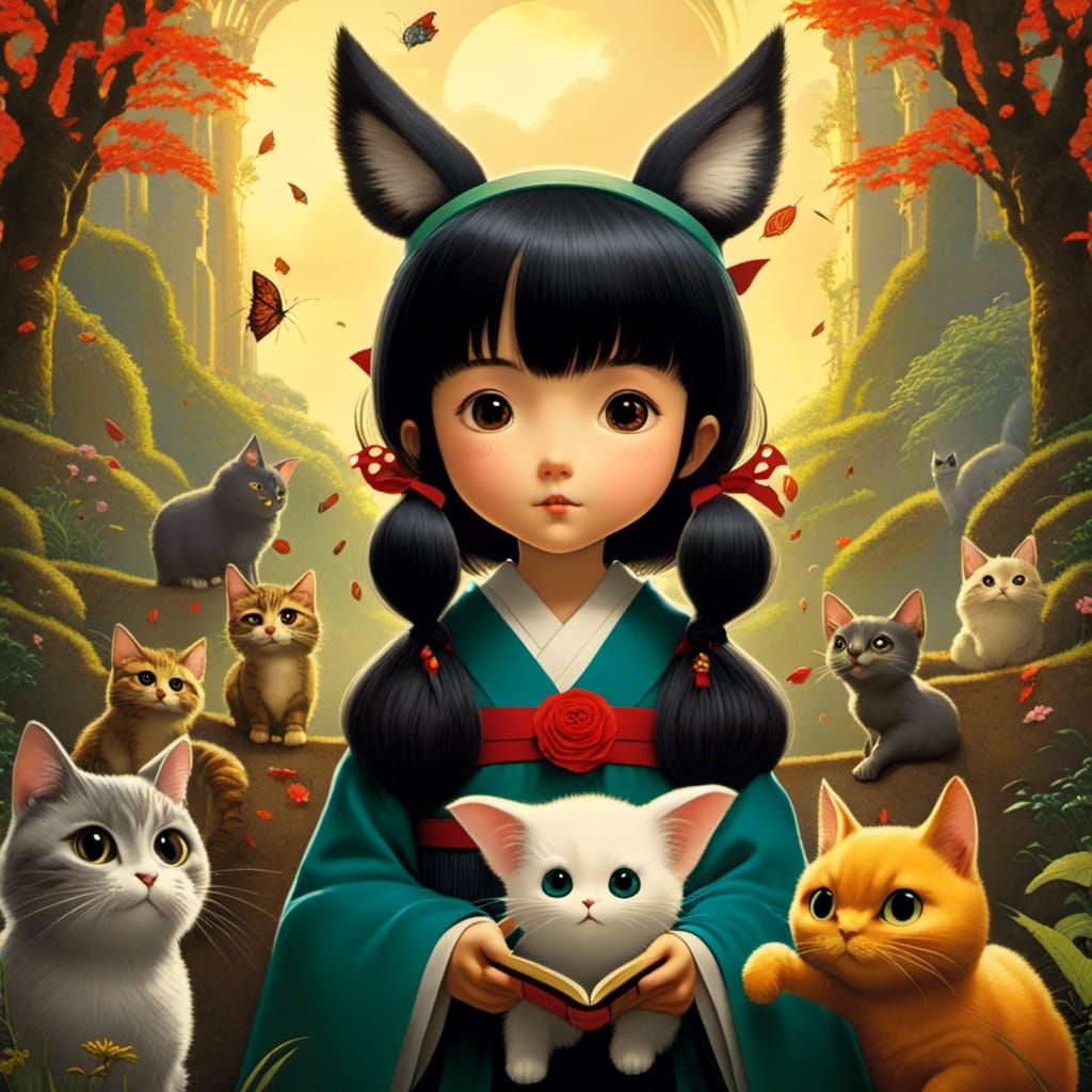 Notes on Cats * - AI Generated Artwork - NightCafe Creator