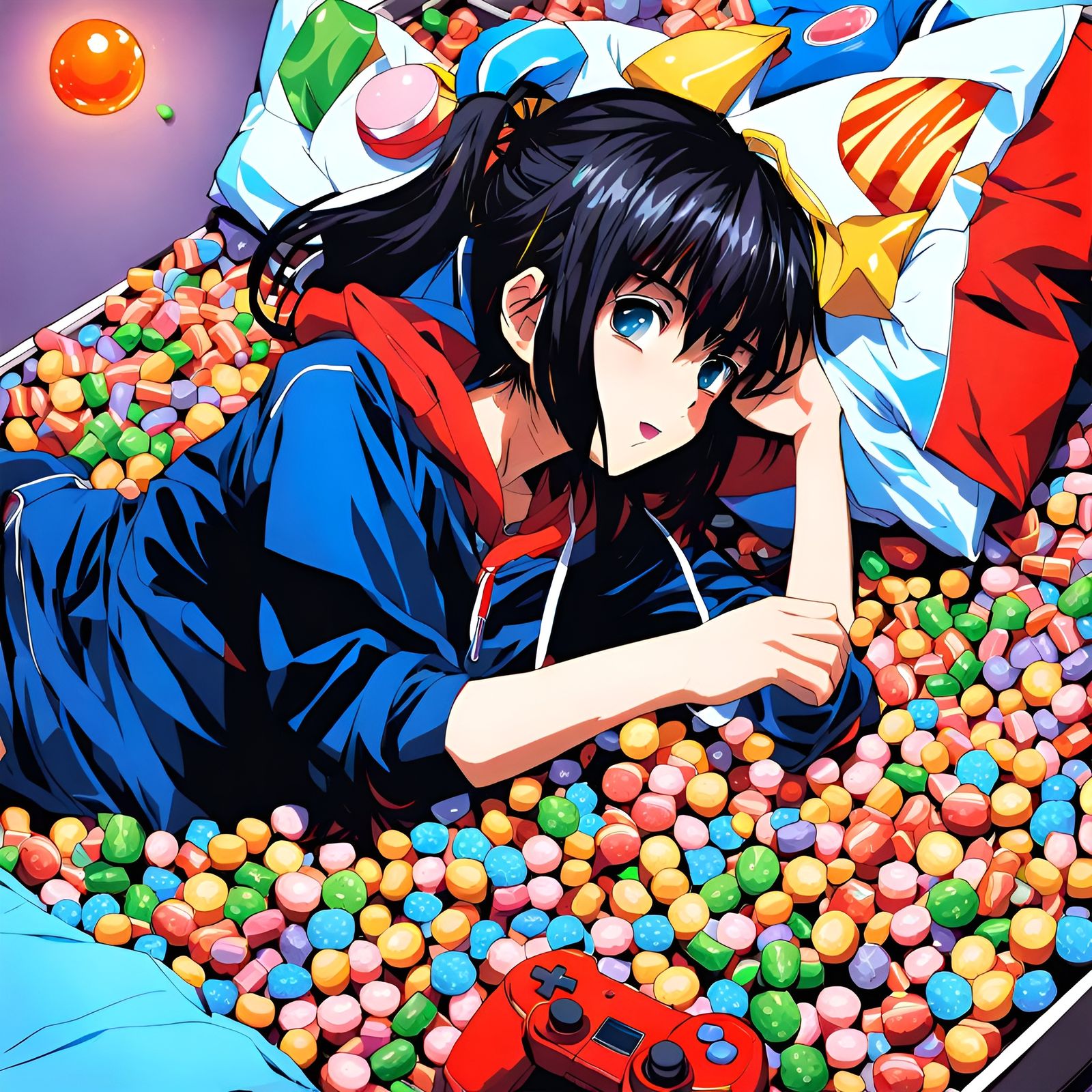 Candy Wonderland - AI Generated Artwork - NightCafe Creator