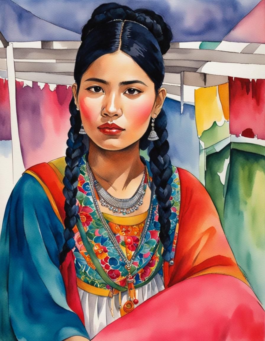 Inka Princess #105 - AI Generated Artwork - NightCafe Creator