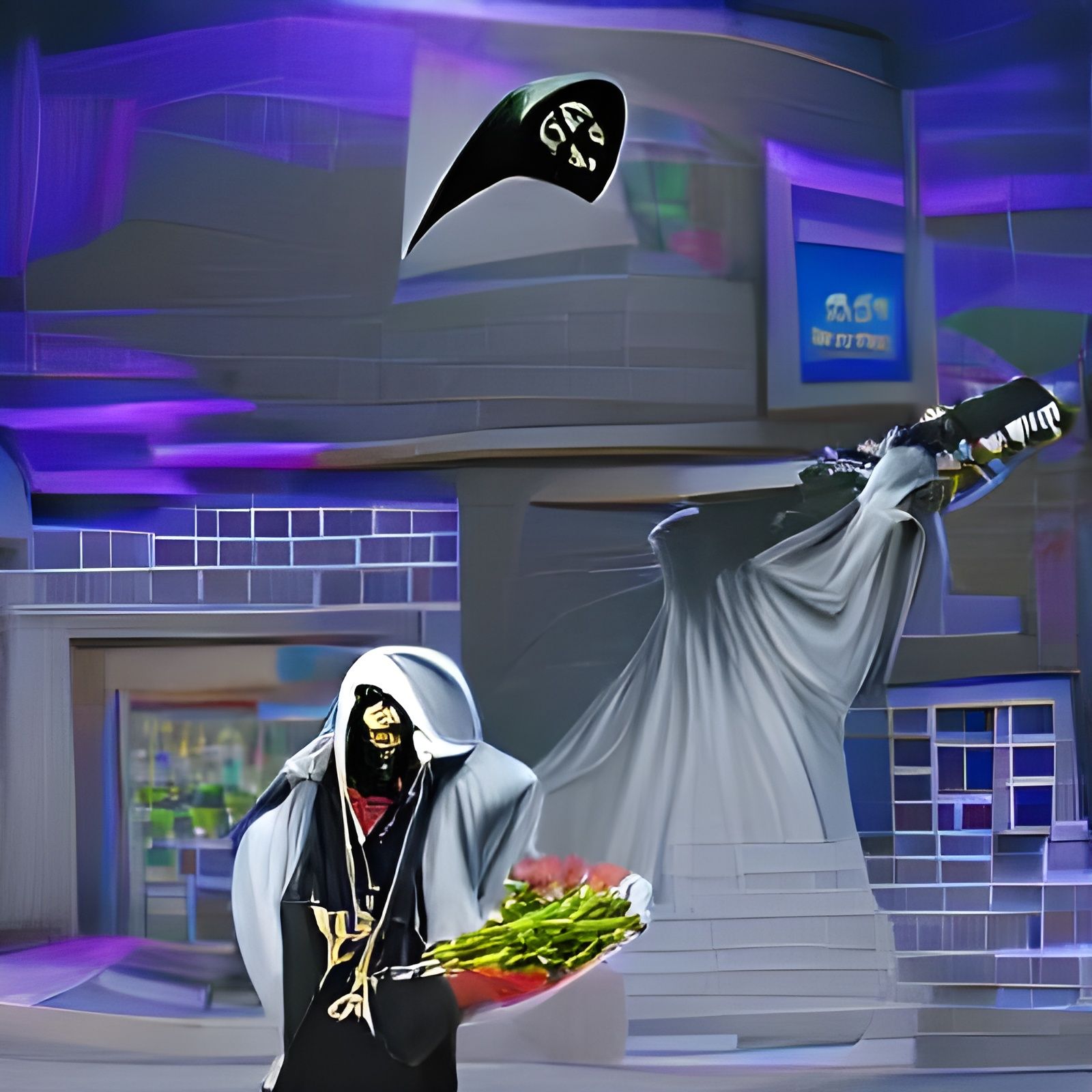 The Reaper Rapper - AI Generated Artwork - NightCafe Creator