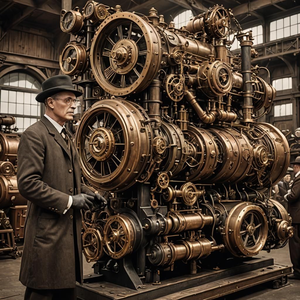 “A scientist enters a time machine and is caught between 2023 and 1950s ...