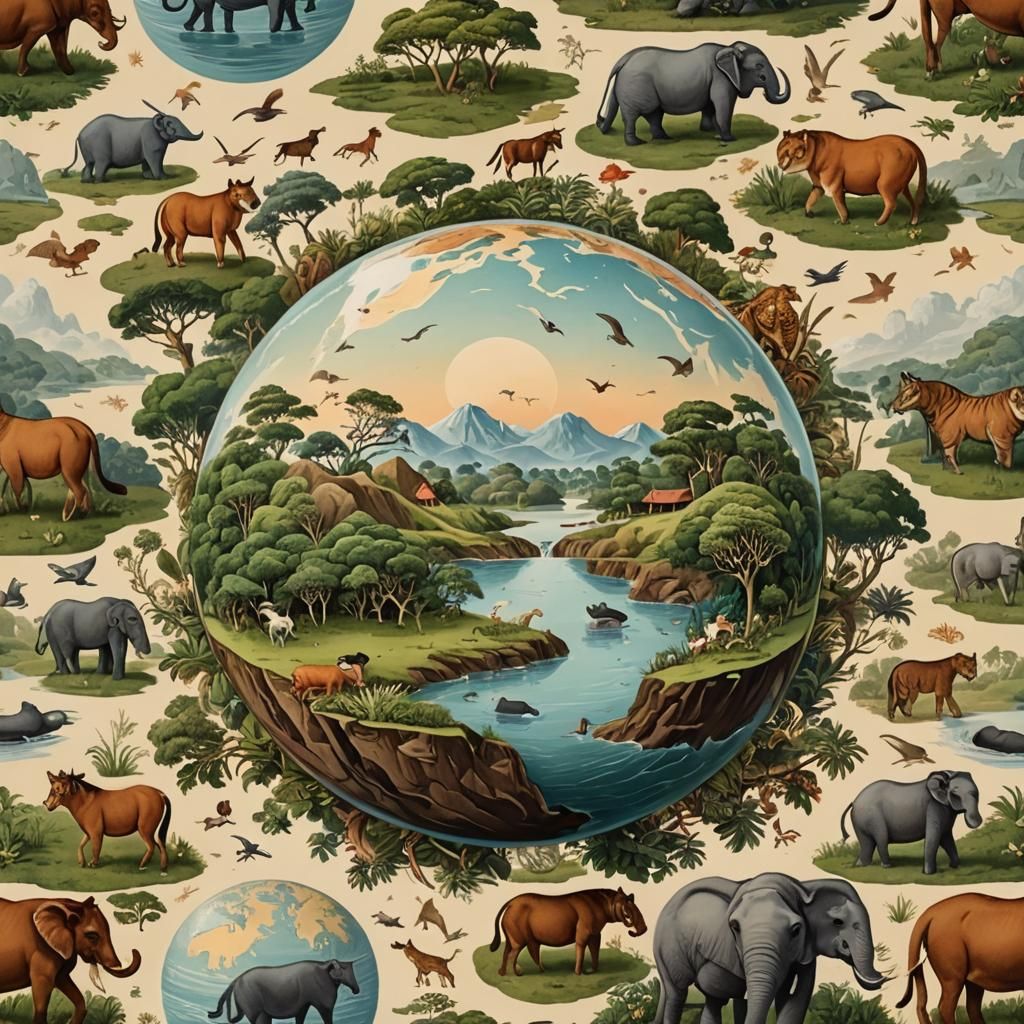 One Earth One Home - AI Generated Artwork - NightCafe Creator