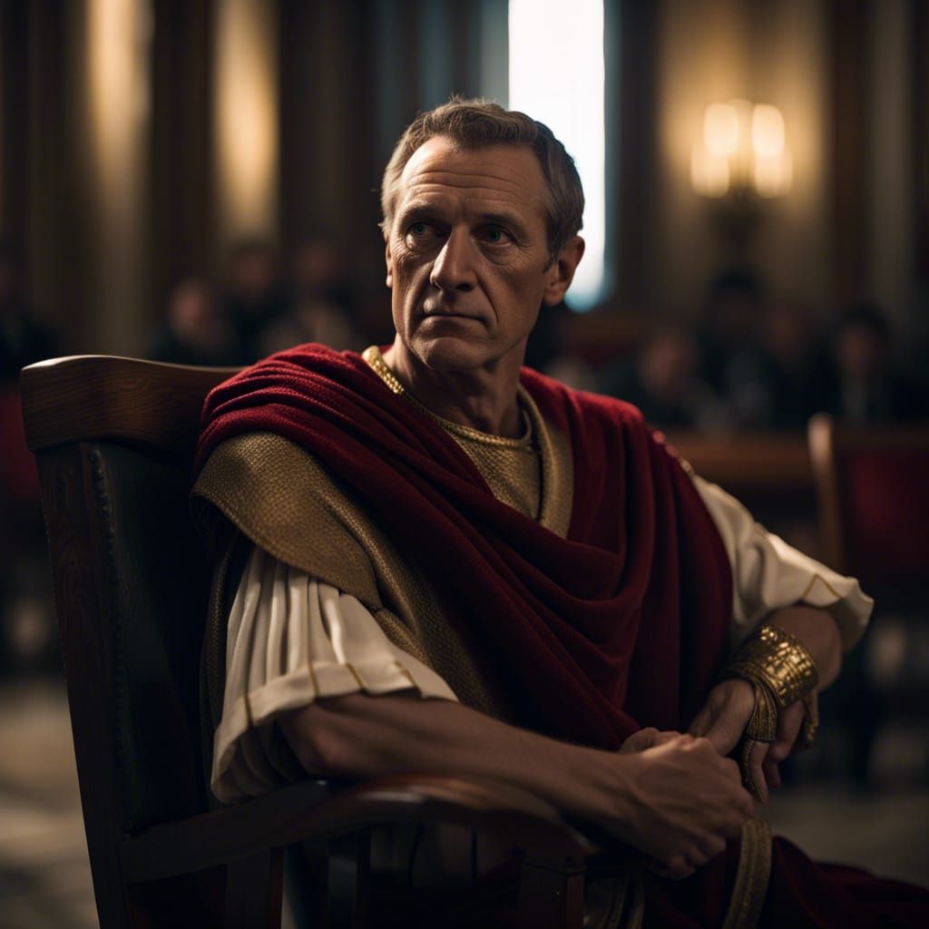 The real Julius Caesar. - AI Generated Artwork - NightCafe Creator