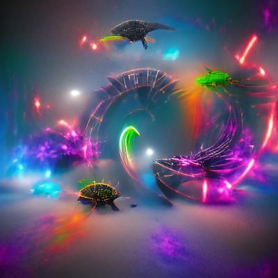 Gargamel - Mysterious Sorcerer in Dark Cathedral