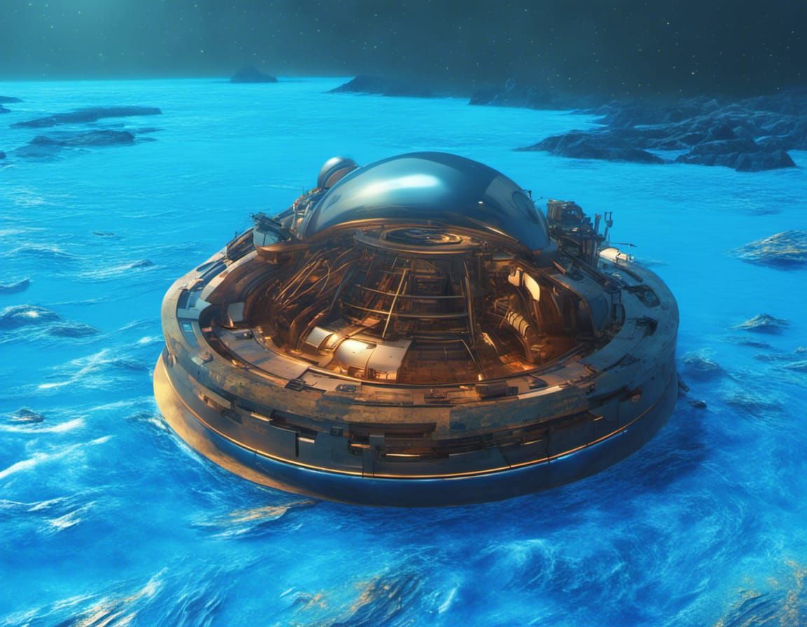 Intercontinental Hovercraft - AI Generated Artwork - NightCafe Creator