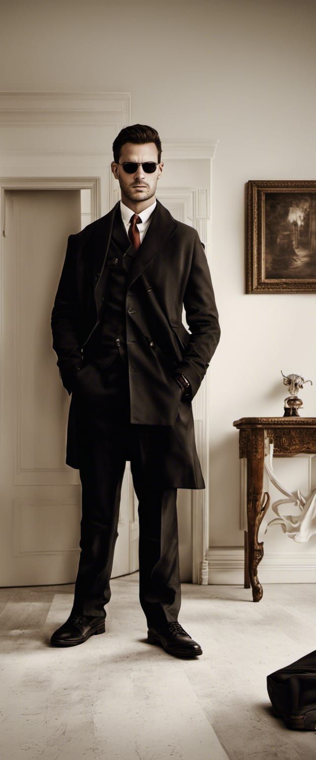 secret agent, intricate details, HDR, beautifully shot, hyperrealistic ...