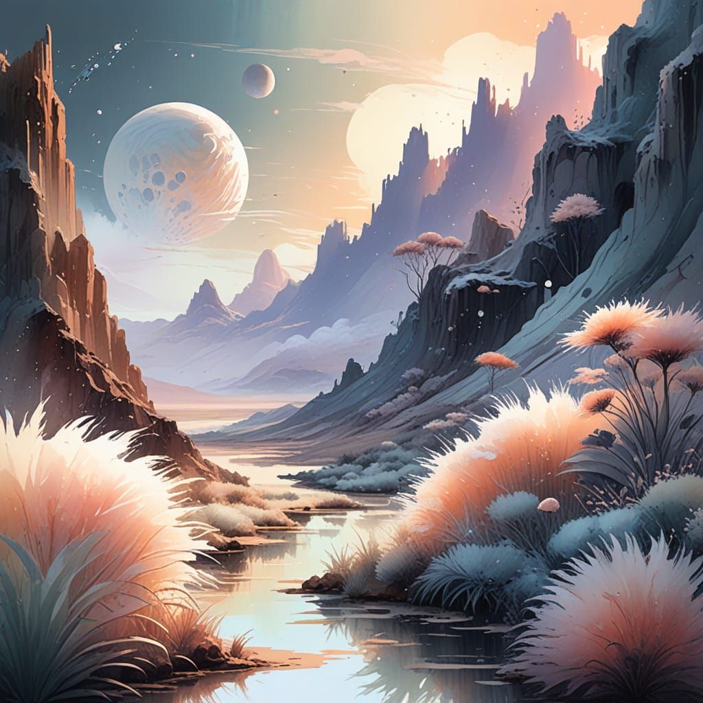 White Desert: Planet of the Antares System