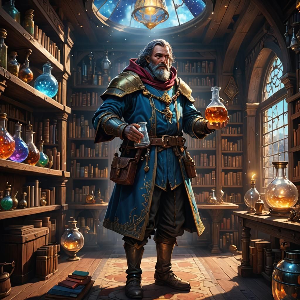 The Elixir of Life! - AI Generated Artwork - NightCafe Creator