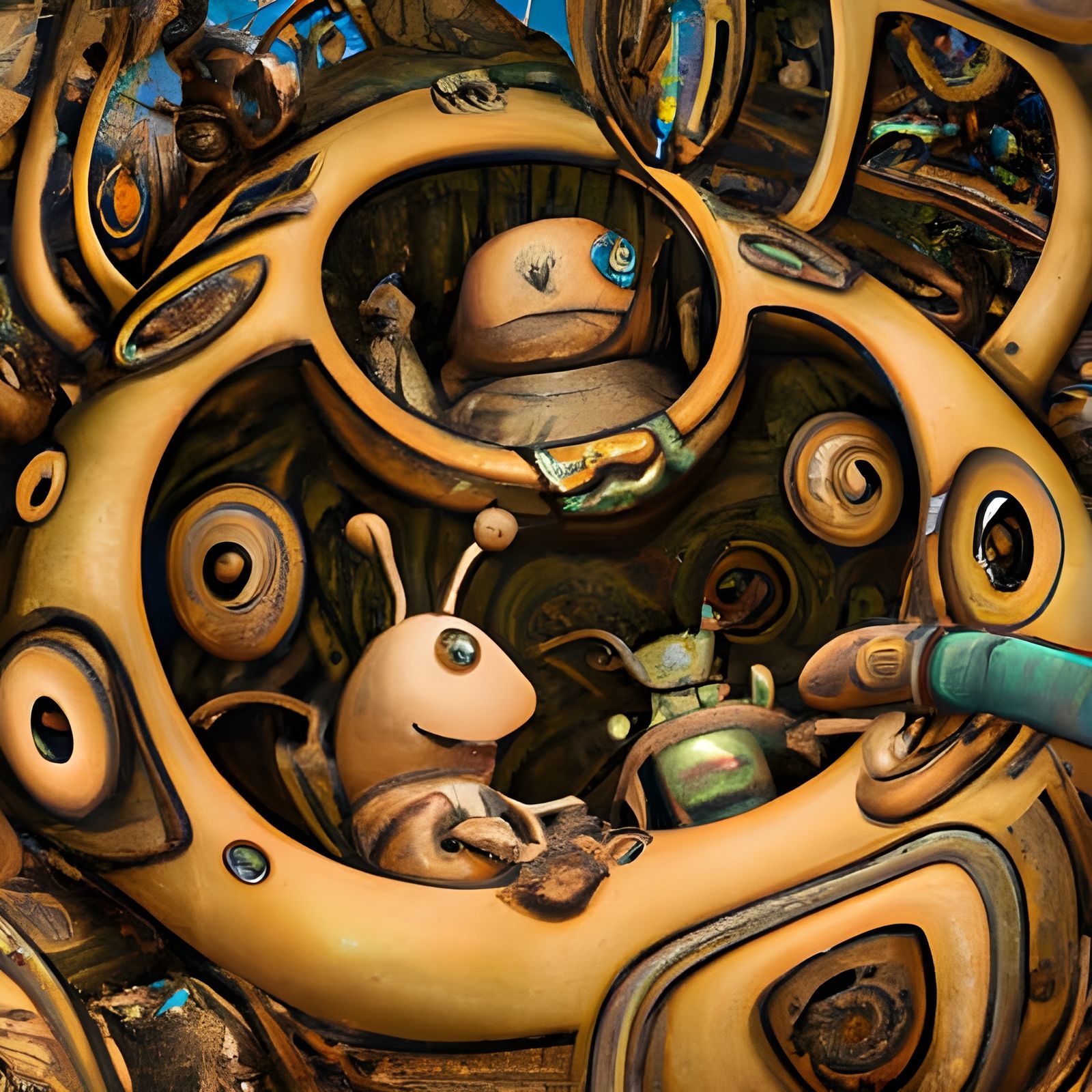 Crew - A Robotic Shell Occupied by Mischievous Alien Beings