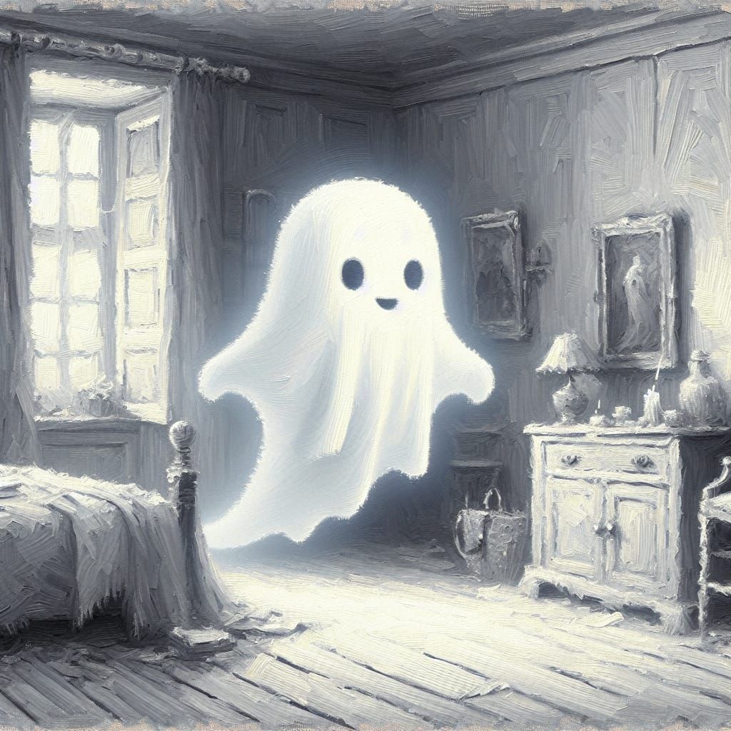 Ghosty - AI Generated Artwork - NightCafe Creator