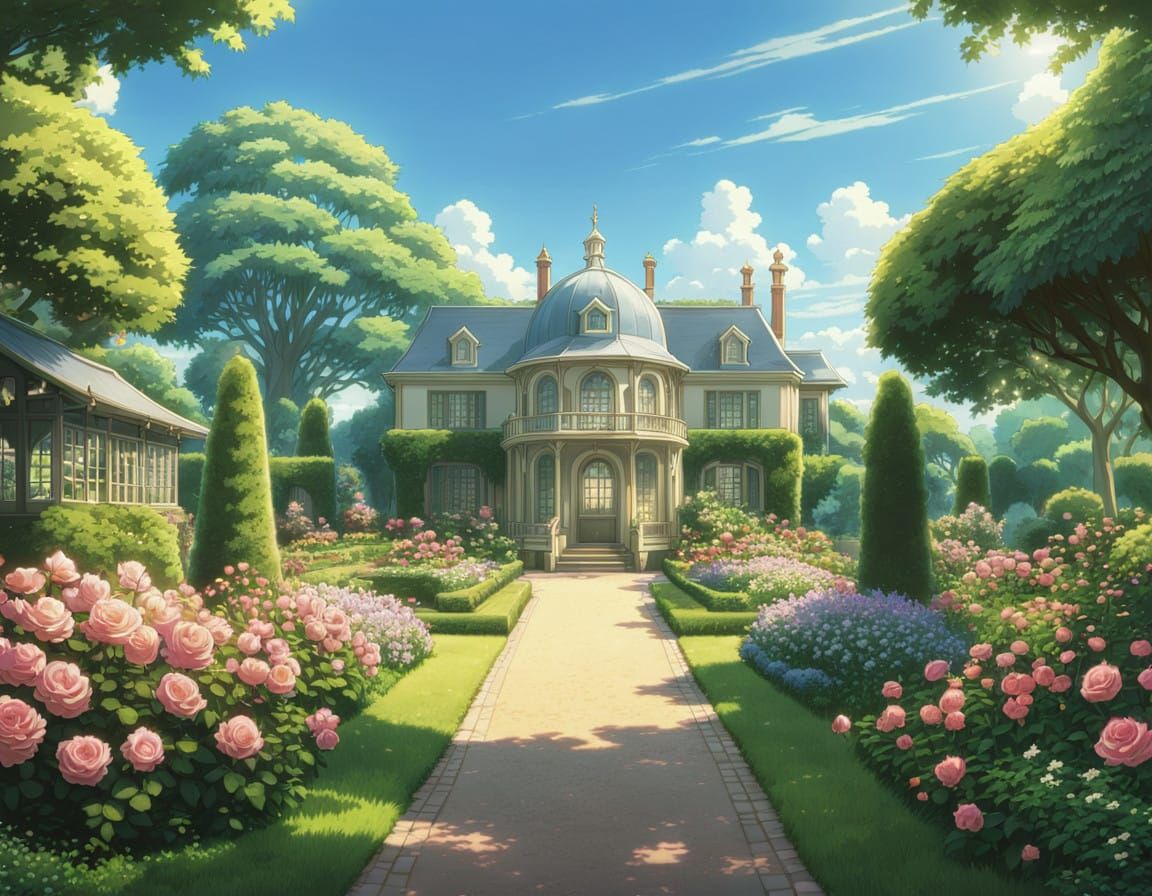 Welcome to Rokkenjima 3 - Whimsical Rose Garden Entrance in ...