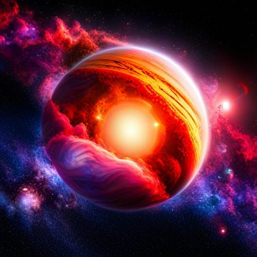 Planet X 3bodycomplex - AI Generated Artwork - NightCafe Creator