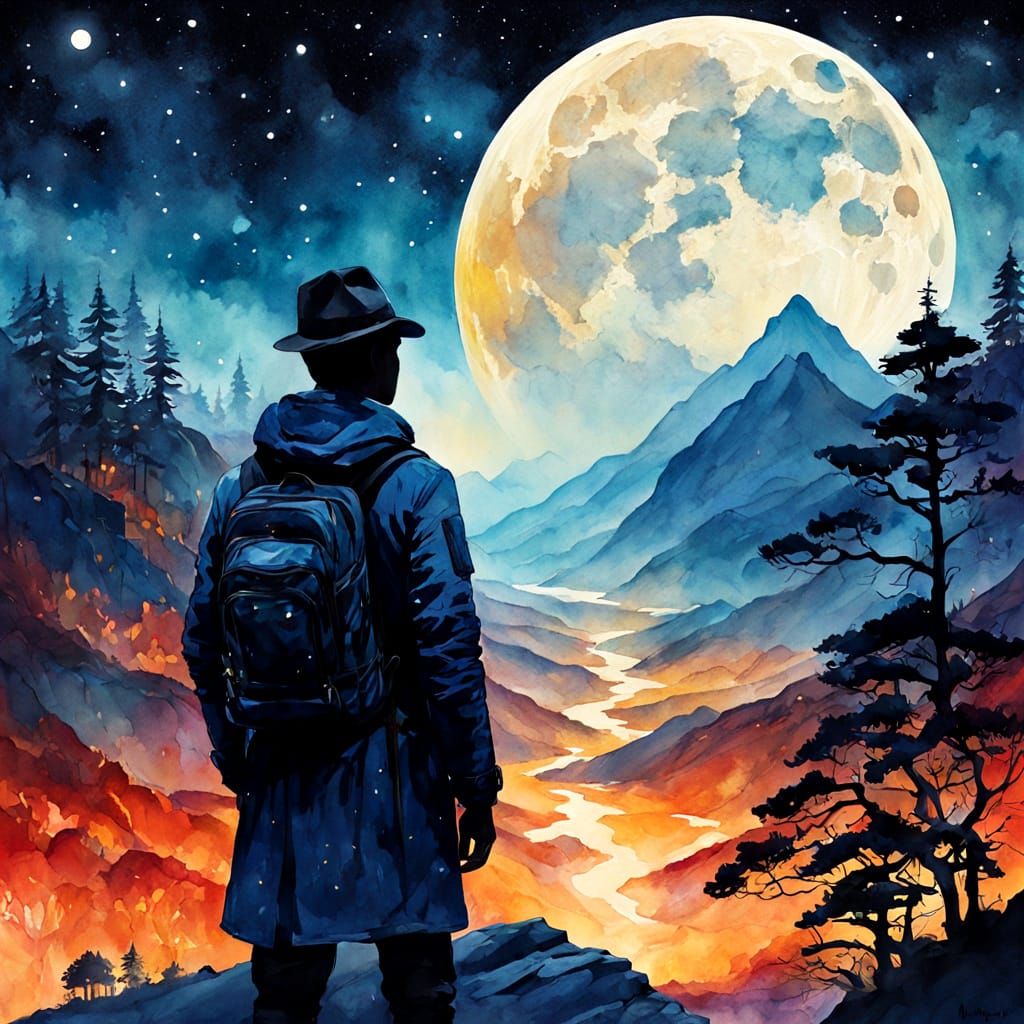 Backlit by the moon - Backlit by the moon