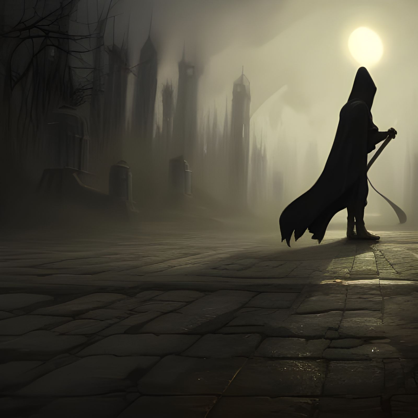 Reaper Moon - AI Generated Artwork - NightCafe Creator