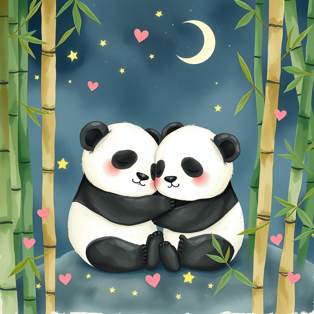 Charming Beatrix Potter Style Watercolor Illustrat... - AI Art