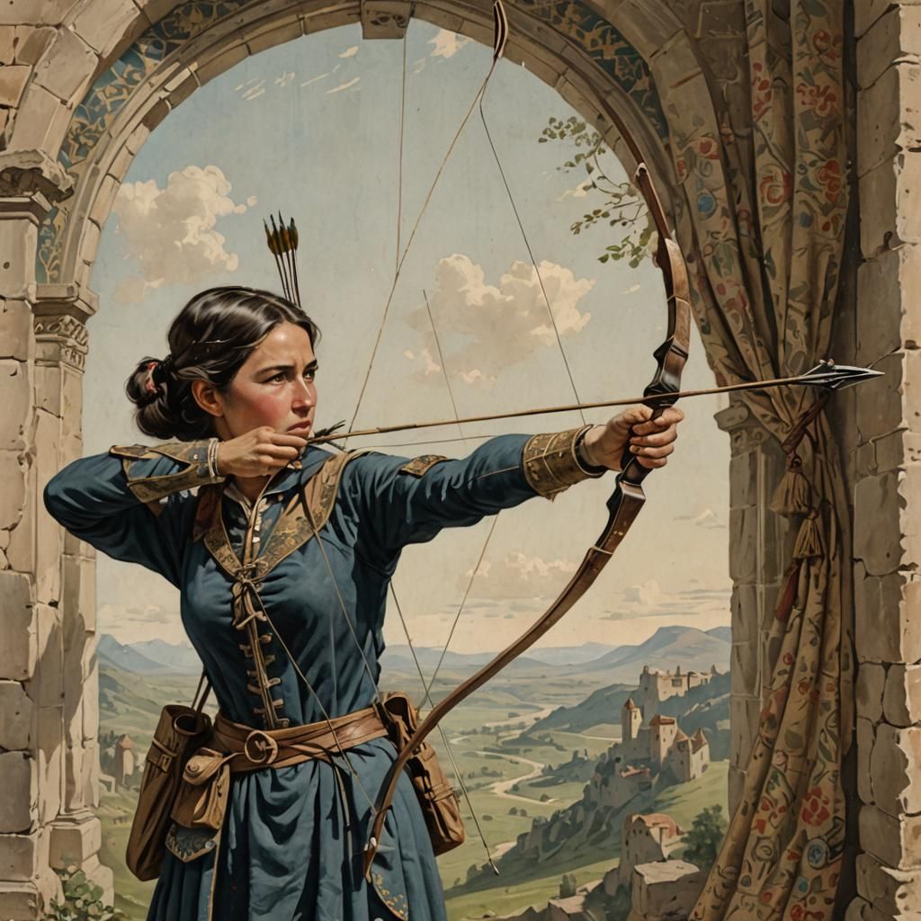 Archer - AI Generated Artwork - NightCafe Creator