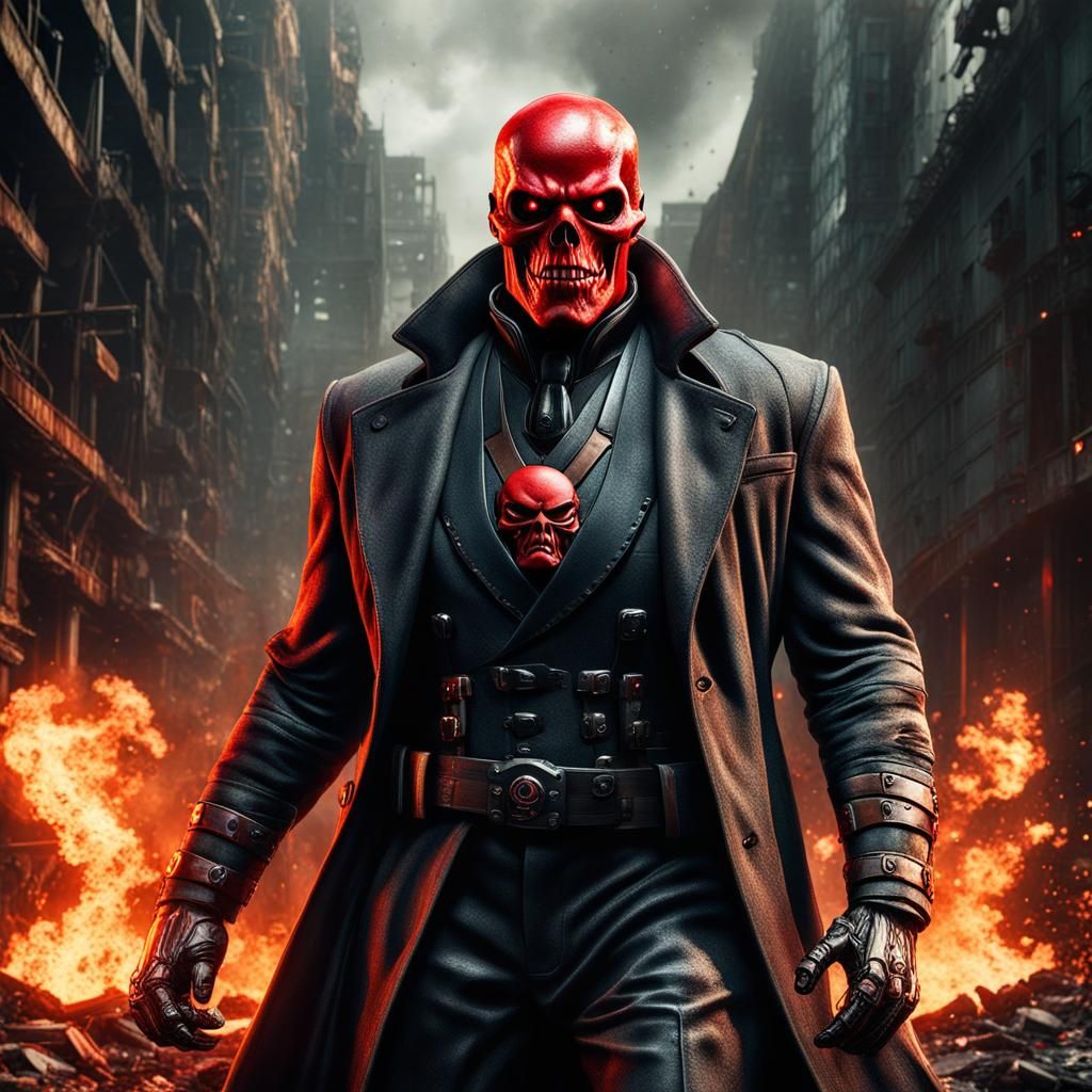 The Redskull - AI Generated Artwork - NightCafe Creator