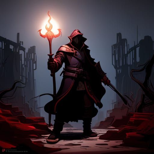 Muderer Silhouette - AI Generated Artwork - NightCafe Creator