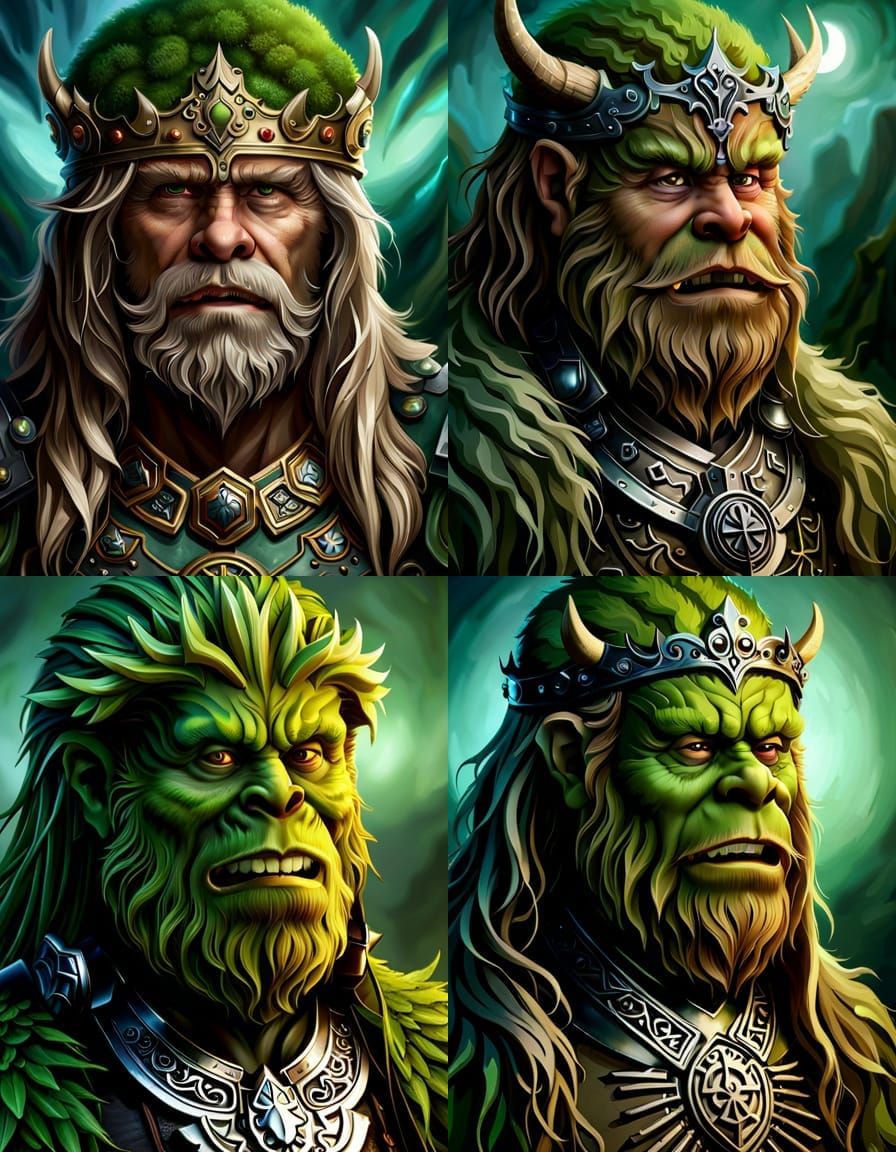 Insanely detailed face portrait photography of a majestic beautiful ...