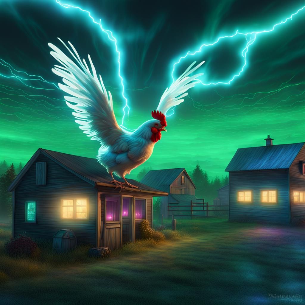 Ghost Chickens in the Sky v0.1 - Surreal Ghost Chickens Conj...