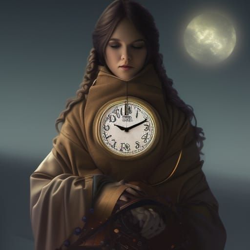 Goddess of Time - AI Generated Artwork - NightCafe Creator