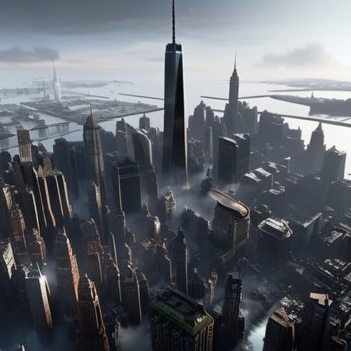 NYC - AI Generated Artwork - NightCafe Creator