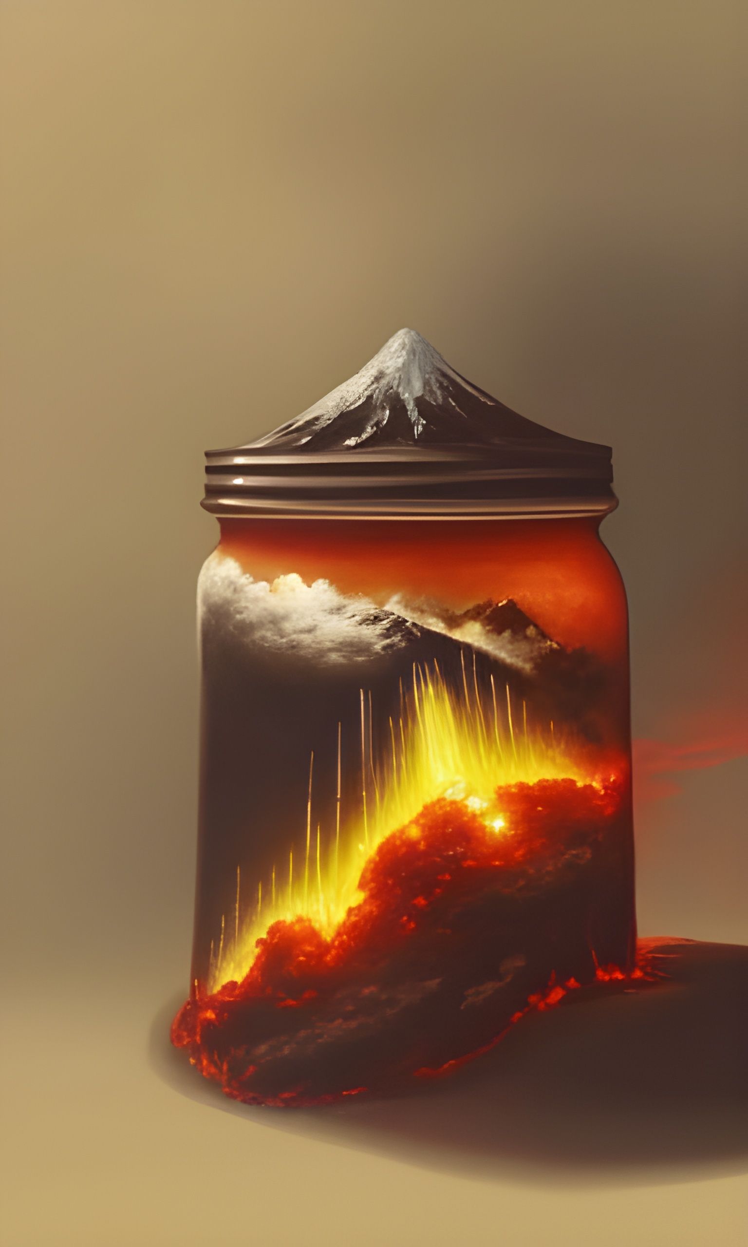 Eruption Unleashed (or Preserved?) - AI Generated Artwork - NightCafe ...